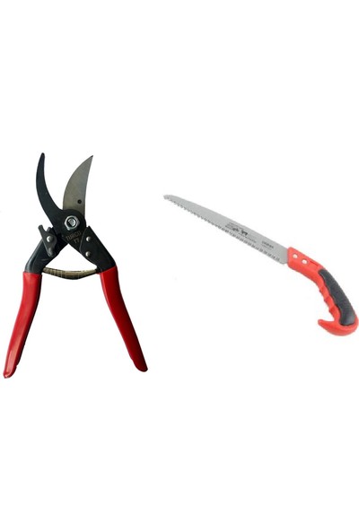 Akgün Turco T7 Değişken Ağızlı Bahçe Ağaç Bağ Budama Makası ve Testeresi 300 mm Akgün Turco T7 Değişken Ağızlı Bahçe Ağaç Bağ Budama Makası ve Testeresi 300 mm
