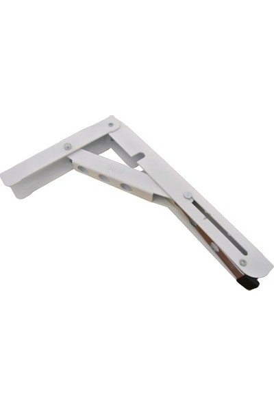 Şen Mandallı Katlanabilir Masa Konsolu Beyaz 30 cm 1 Çift Şen Mandallı Katlanabilir Masa Konsolu Beyaz 30 cm 1 Çift