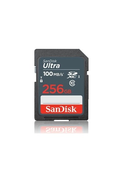 Sandisk Ultra 256GB 100MB/S Sdxc Hafıza Kartı SDSDUNR-256G-GN3IN Sandisk Ultra 256GB 100MB/S Sdxc Hafıza Kartı SDSDUNR-256G-GN3IN