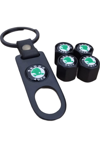 Kuzey Grup Skoda Metal Sibop Kapağı Anahtarlık Set Kuzey Grup Skoda Metal Sibop Kapağı Anahtarlık Set