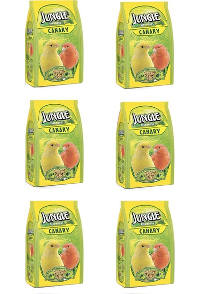 Jungle Kanarya Yemi 400 gr x 6 Paket Jungle Kanarya Yemi 400 gr x 6 Paket
