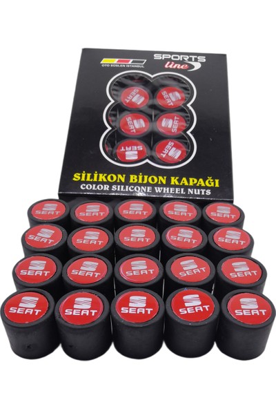 Kuzey Grup Seat Silikon Bijon Kapağı 20 Adet Kuzey Grup Seat Silikon Bijon Kapağı 20 Adet