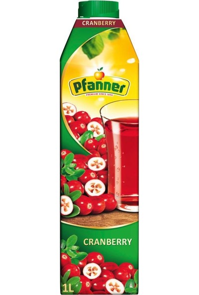 Pfanner Kızılcık Meyve Suyu 1 Lt (Cranberry) Pfanner Kızılcık Meyve Suyu 1 Lt (Cranberry)