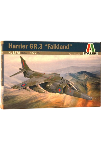 Italeri Harrier Gr.3 Falkland 1/72 Uçak Maketi Italeri Harrier Gr.3 Falkland 1/72 Uçak Maketi