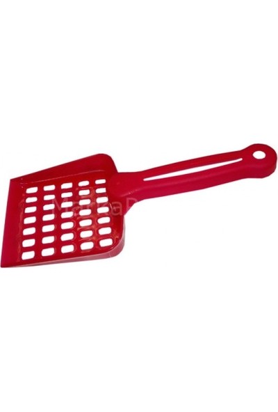 Altın Pati Çiftsan Topaklanan Kedi Kumu Için Kürek 25 Cm*11 cm Kırmızı Altın Pati Çiftsan Topaklanan Kedi Kumu Için Kürek 25 Cm*11 cm Kırmızı