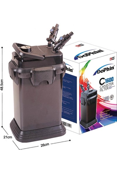 Dolphin Dış Filtre 1600 L/h