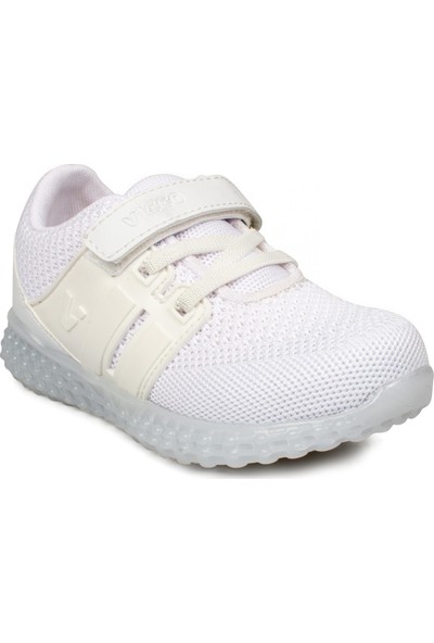 Vicco 313.b20Y.102 Bebe Işıklı Beyaz Çocuk Spor Ayakkabı