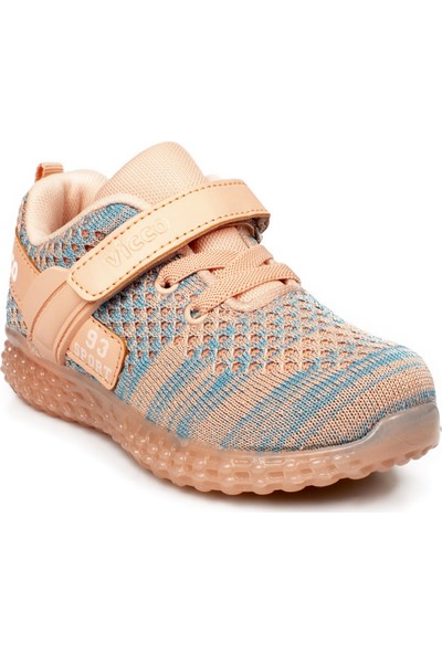 Vicco 313.b20Y.104 Bebe Işıklı Pudra Çocuk Spor Ayakkabı
