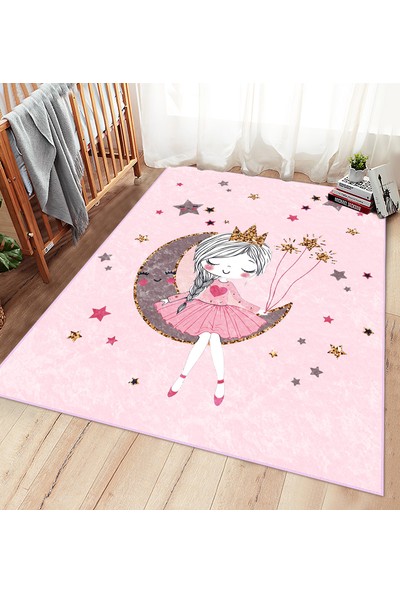 Caprice Sevimli Kız 100 x 150 CP86 Çocuk Odası Halısı