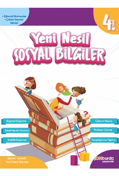 On Burda Yayınları 4. Sınıf Yeni Nesil Sosyal Bilgiler On Burda Yayınları 4. Sınıf Yeni Nesil Sosyal Bilgiler