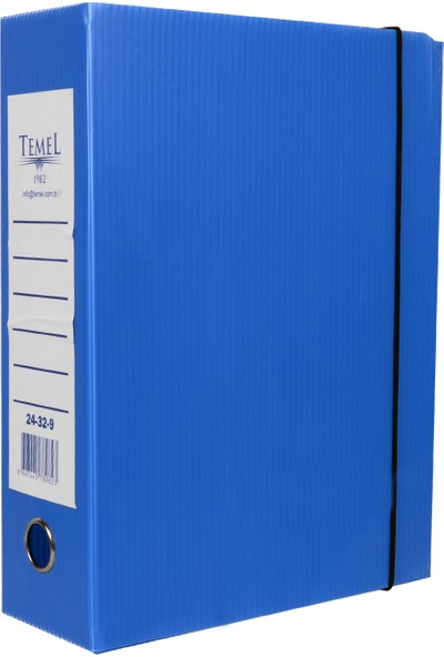 Temel Arşiv ve Proje Kutusu 29 x 32 x 9 cm Mavi 50'li Temel Arşiv ve Proje Kutusu 29 x 32 x 9 cm Mavi 50'li
