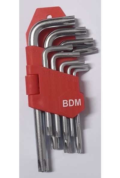 Hesaplı Hırdavat Yıldız Alyan Seti Uzun 9 Parca Yıldız Delikli Bdm Hesaplı Hırdavat Yıldız Alyan Seti Uzun 9 Parca Yıldız Delikli Bdm