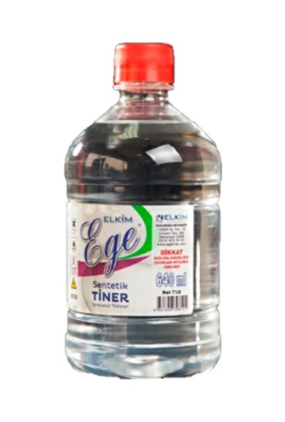 Ege Sentetik Tiner 640 ml