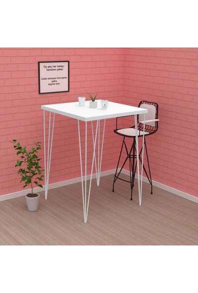 Knsz yemek masası saffen byzbyz 105x070x70 bar mutfak