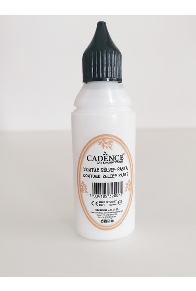 Cadence Kontür Rölyef Pasta 50 ml Cadence Kontür Rölyef Pasta 50 ml