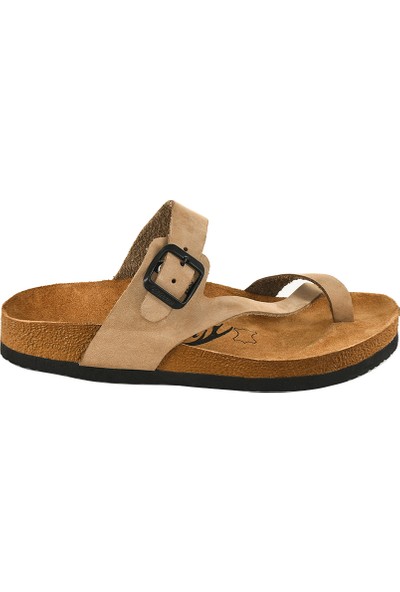 Moosefield Bej Kadın Terlik