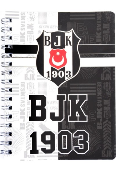 Hakan Çanta Beşiktaş A-6 Karton Kapak 80 Yaprak Defter