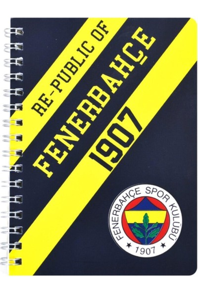 Hakan Çanta Fenerbahçe A-6 Karton Kapak 80 Yaprak Defter