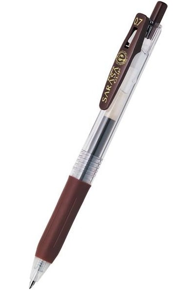 Zebra Sarasa Clip Src-0.7-Kah Jel Roller Kalem 0.7 mm Kahverengi