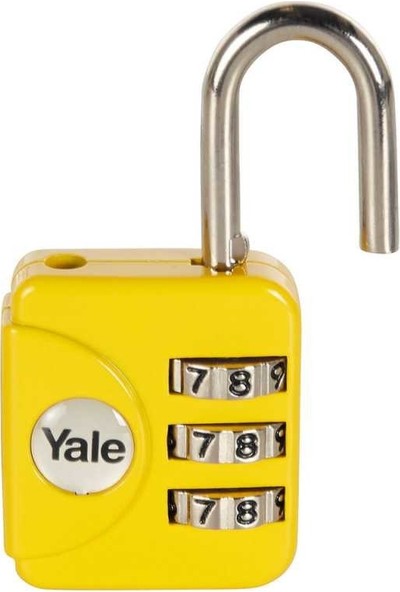 Yale Mini Şifreli Geniş Asma Kilit Yp1281211 Yale Mini Şifreli Geniş Asma Kilit Yp1281211