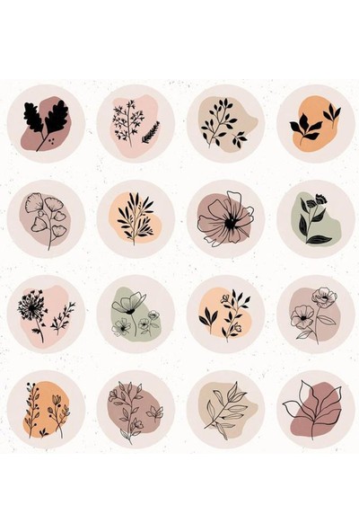 Tellgraf Yuvarlak Sticker