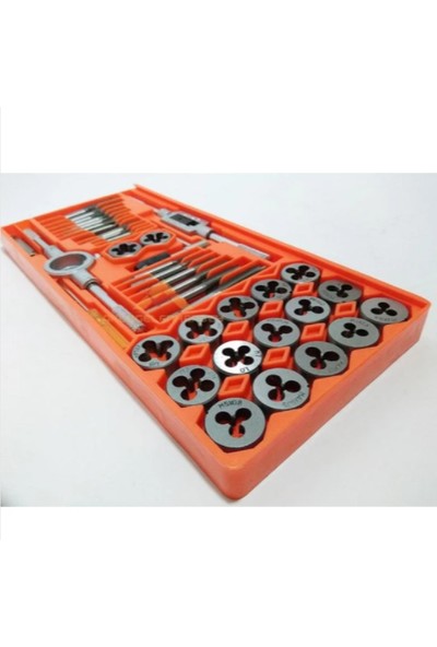 Rekotools Rekotools-Alaşım Çelik Metrik Kılavuz Pafta Takımı 40'lı Rekotools Rekotools-Alaşım Çelik Metrik Kılavuz Pafta Takımı 40'lı