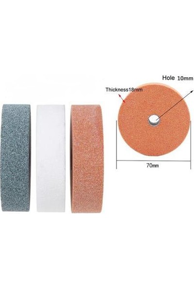 Rekotools Rekotools-Taşlama Motoru Zımparası Mini Taş Motoru Zımpara Taşı Mini Tezgah Değirmeni Taşı Polisaj Parlatma