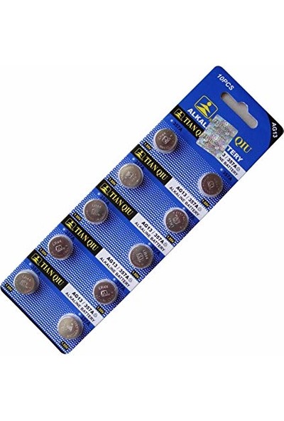 Tıanqıu AG13 LR44 357A Saat ve Cihaz Pili 10'lu Tıanqıu AG13 LR44 357A Saat ve Cihaz Pili 10'lu