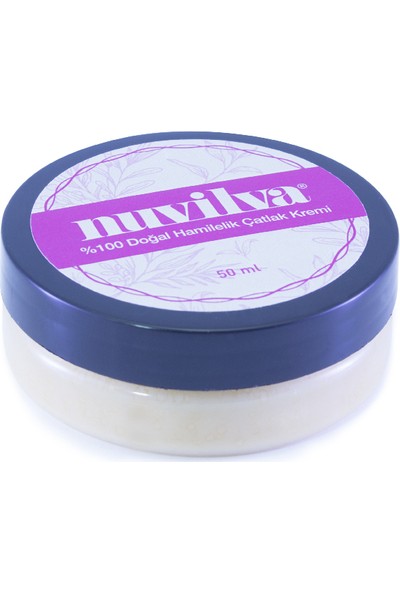 Nuvilva Doğal Hamilelik Çatlak Kremi Nuvilva Doğal Hamilelik Çatlak Kremi