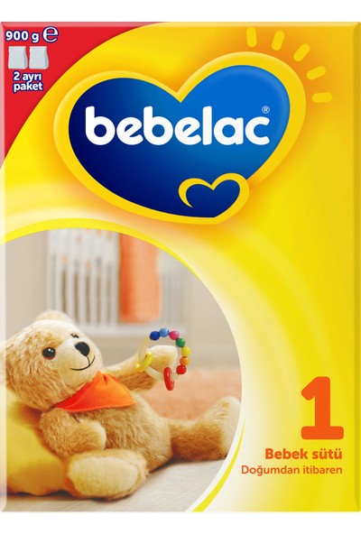 Bebelac 1 Bebek Sütü 900 gr 0-6 Ay Bebelac 1 Bebek Sütü 900 gr 0-6 Ay