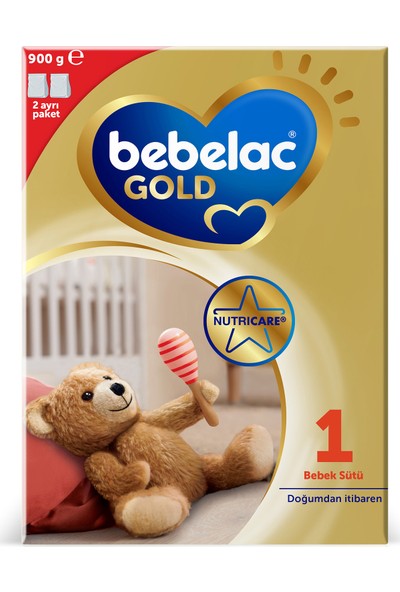 Bebelac Gold 1 Bebek Sütü 900 gr 0-6 Ay Bebelac Gold 1 Bebek Sütü 900 gr 0-6 Ay