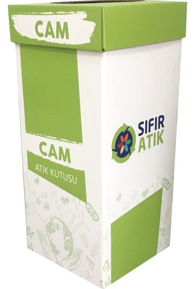 Prigo Sıfır Atık Geri Dönüşüm Kutusu (Cam)