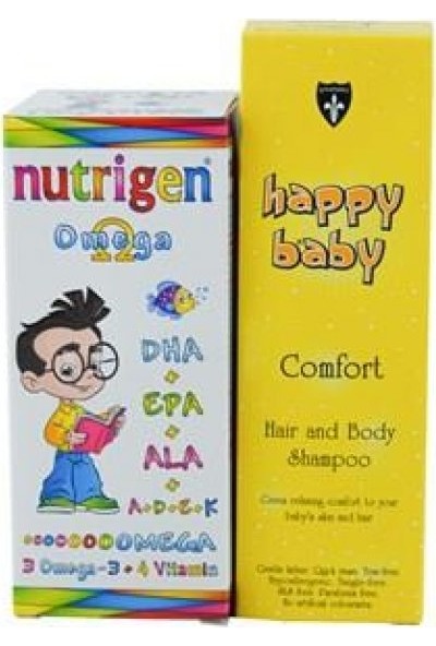 Nutrigen Omega 200 ml Şurup + Happy Baby Şampuan