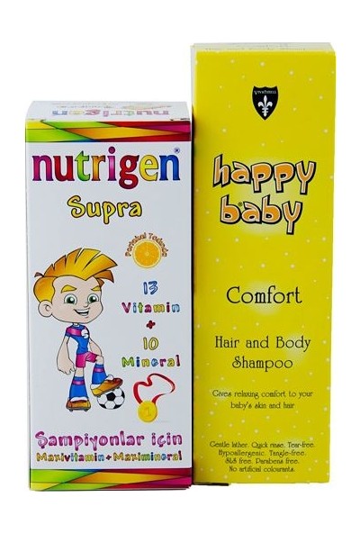 Nutrigen Supra Şurup 200 ml + Happy Baby Şampuan