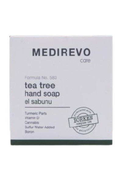 Medirevo Zerdeçal, Bor, Kükürt Suyu, D Vitaminli Çay Ağacı Katı Sabun Medirevo Zerdeçal, Bor, Kükürt Suyu, D Vitaminli Çay Ağacı Katı Sabun