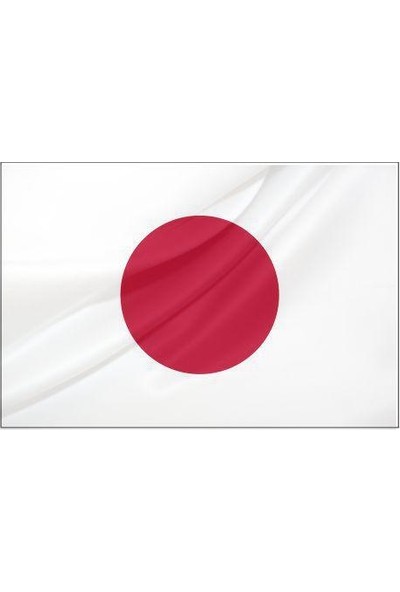 Rekbay Japonya Ülke Bayrağı Parlak Kumaş 100 x 150 cm