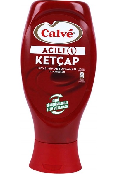 Calve Ketçap Acılı 400 gr Calve Ketçap Acılı 400 gr