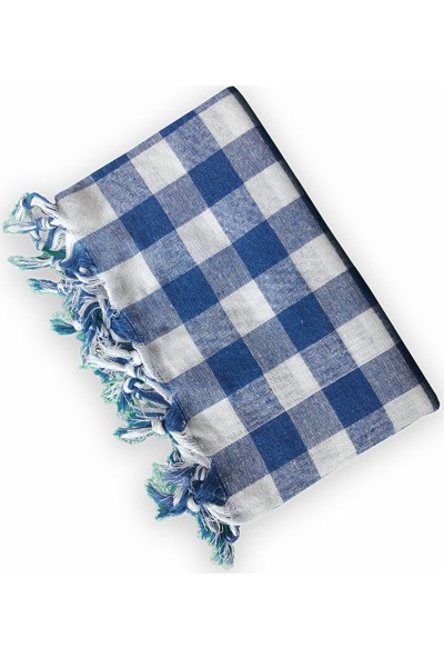 Deniz Marketim Yerli Çok Amaçlı Sofra Bezi & Piknik Örtüsü 140 x 140 cm Mavi Sofra Bezi 140 x 140 cm Mavi