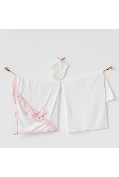 Andywawa 3'lü Müslin Bebek Havlu Takımı AC21812