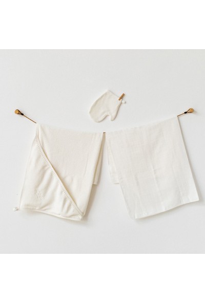 Andywawa 3'lü Bebek Havlu Seti AC21659