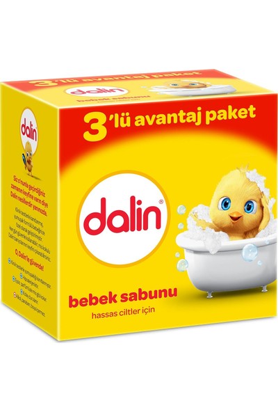 Dalin 3'lü Bebek Sabunu