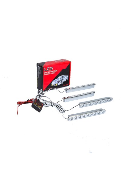 Space 4x9 Ledli Panjur Çakar Lamba Kırmızı/Beyaz-Mavi/Beyaz 54W /LAPA182-1 Space 4x9 Ledli Panjur Çakar Lamba Kırmızı/Beyaz-Mavi/Beyaz 54W /LAPA182-1