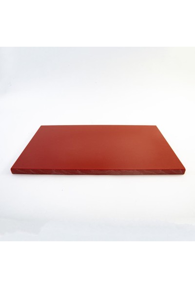 Türkay Polietilen Kesim Tahtası Kırmızı (Çiğ Et)-30x40x2