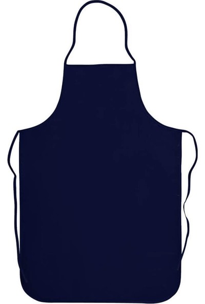 Omnisoft Lacivert Askılı Bulaşık Önlüğü Lamineli 70X120 cm