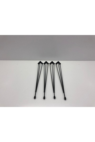 Larose zigon sehpa ayağı daniska siyah 4 lü 40 cm yükseklik metal ayak Larose zigon sehpa ayağı daniska siyah 4 lü 40 cm yükseklik metal ayak