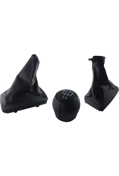 Moda Opel Corsa C Vites Elfren Körüğü ve Siyah Kapak Vites Topuzu