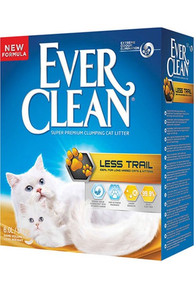Ever Clean Less Trail (Patilere Yapışmayan) Kedi Kumu 6 Lt
