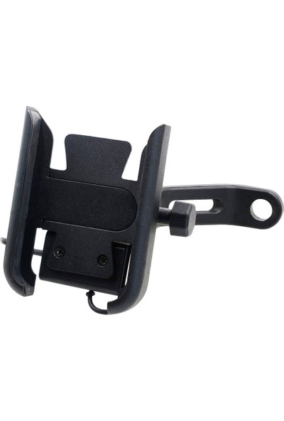 Knmaster TT-500AU Alüminyum Gövde Ayna Monte Telefon Tutucu -Usb Knmaster TT-500AU Alüminyum Gövde Ayna Monte Telefon Tutucu -Usb