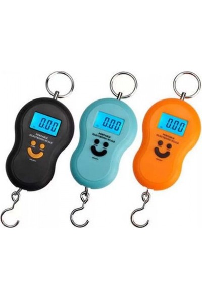 Skygo Dijital Çengelli Gülen Yüz Tartı Portatif El Kantarı Skygo Dijital Çengelli Gülen Yüz Tartı Portatif El Kantarı