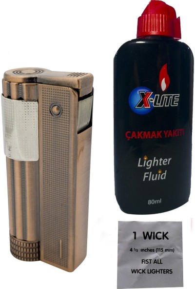 Tusah Muhtar Çakmağı Benzin Set Tusah Muhtar Çakmağı Benzin Set